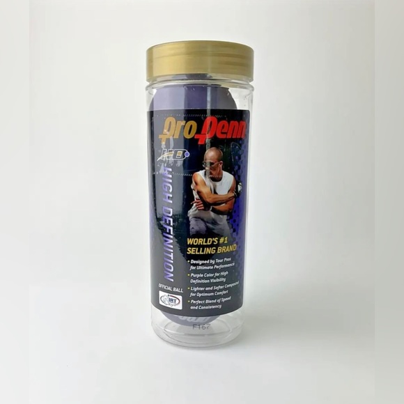 Head | Games | Pro Penn High Definition Official Ball 3pack Purple ...